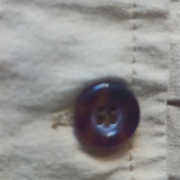 Anna Huling Collection | Tops | Anna Huling Butterscotch Cotton Safari ...